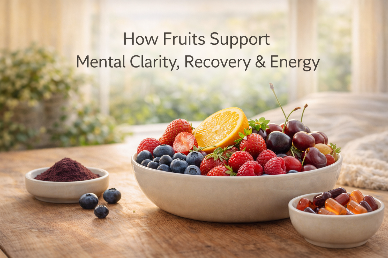 How Fruits Support Mental Clarity, Recovery & Energy – Substance Health